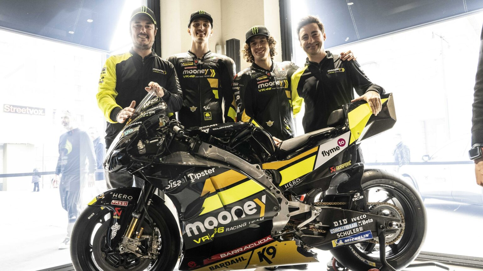 Comoli Ferrari sbarca in MotoGp nel team di Valentino Rossi