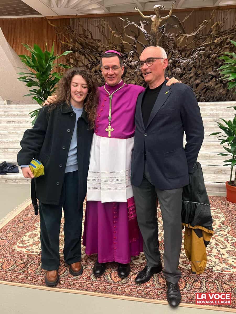 Filippo Ciampanelli ordinato vescovo non dimentica le sue origini novaresi