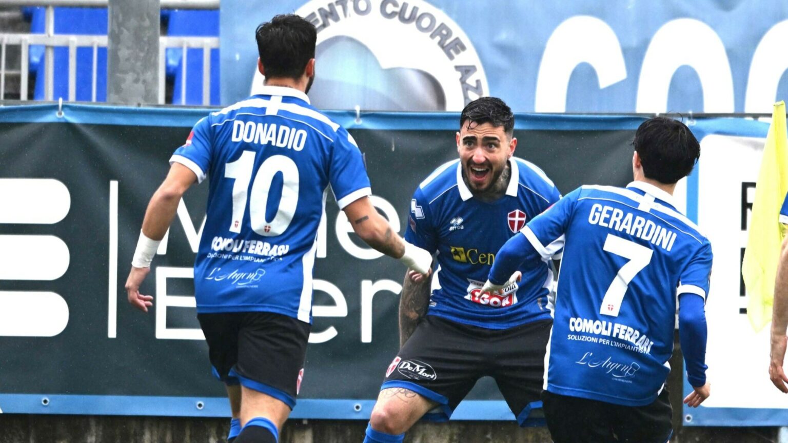 Serie C, il Novara vince con la capolista Padova